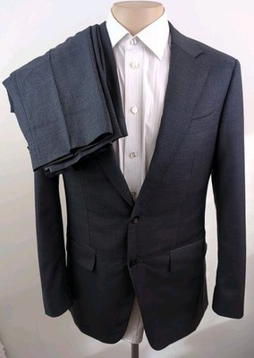 Spier Mackay Mens Gray 2 Piece Suit Size 38S - W32 X 29 | eBay
