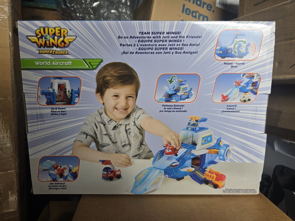 Super Wings Transform-A-Bot World Aircraft Play Set | eBay