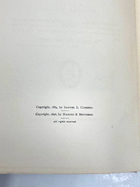 Lot of 2 Mark Twain Harper’s Library Edition Life On The Mississippi ...