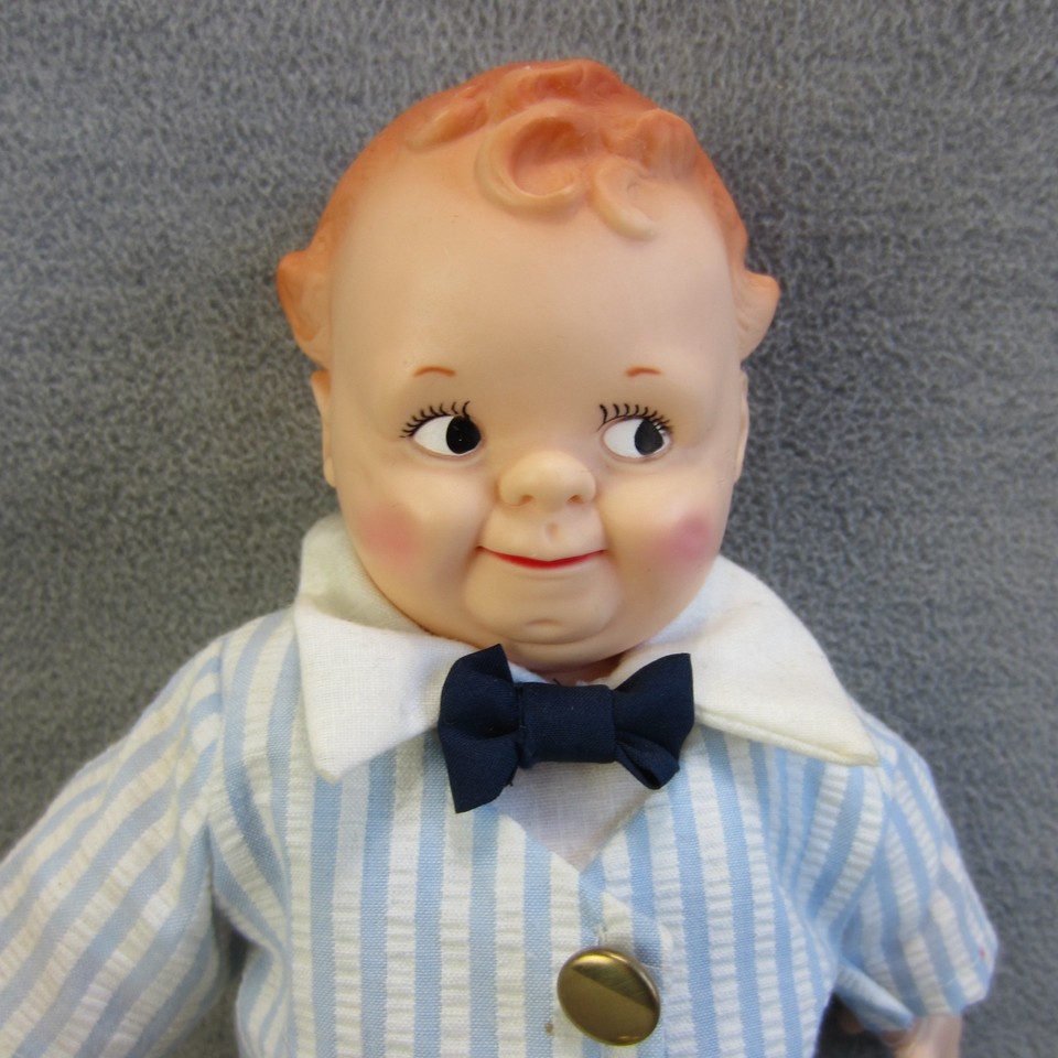 Cameo Kewpie Scootles Boy Doll 11" Side Glancing Molded Hair | eBay