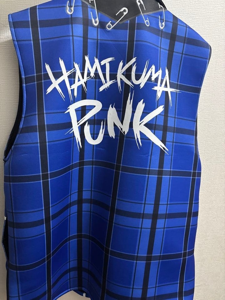 M25h Universal Studios Japan Hamikuma Punk Vest L Size Used Japan Anime ...