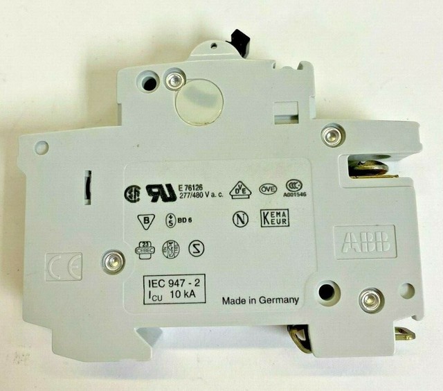 ABB S261-c6 Circuit Breaker 277vac * for sale online | eBay
