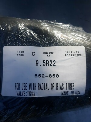 9.5-22 Inner Tube FIRESTONE MADE IN USA. Kubota Tractor | eBay