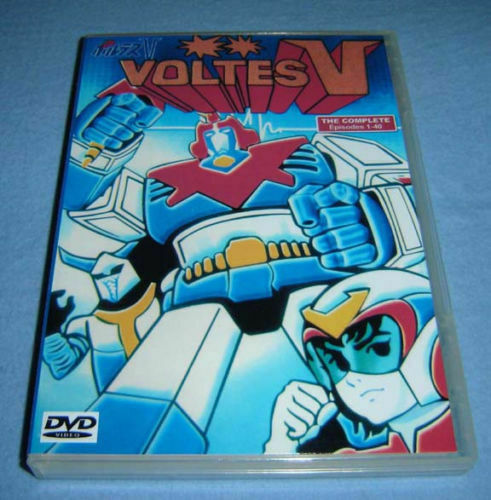 VOLTES V DVD- JAPANESE Language Audio, English Subtitle: Complete 1-40 ...