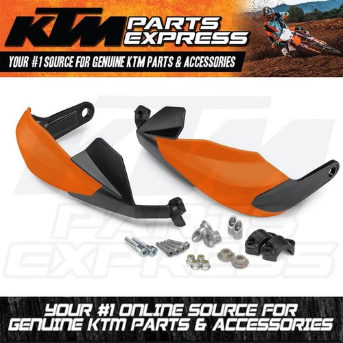 NEW OEM KTM ORANGE HANDGUARDS KIT 125 200 390 DUKE 2014-2023 ...
