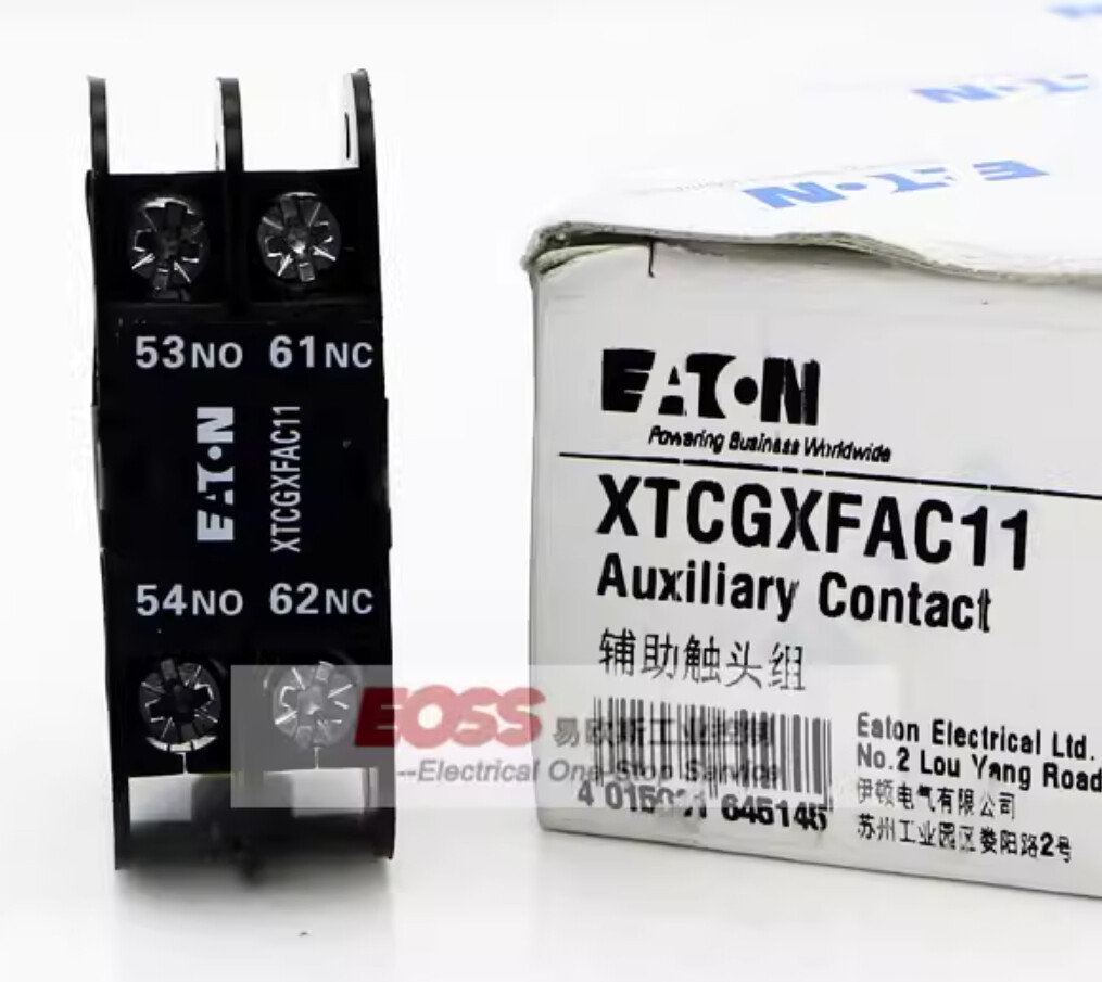 1pcs EATON Contactor Auxiliary Contact XTCGXFAC11 1NO 1NC | eBay