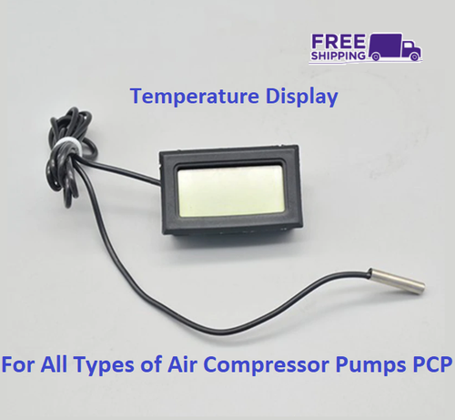 High Pressure PCP Air Compressor Pump Temperature Display Sensor ...
