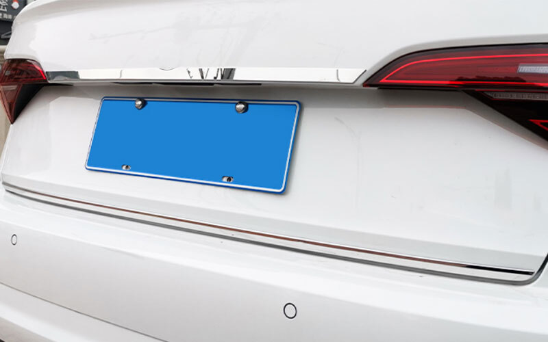 For Volkswagen Jetta MK7 19-21 Chrome Steel Rear Door Trunk Lid ...