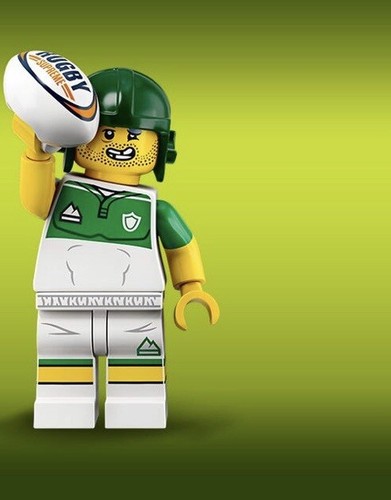 Lego Minifigures Series 19 - 71025 Rugby Player | eBay