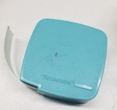 Vintage Tupperware Label Dispenser with Freezer Label Stickers ...