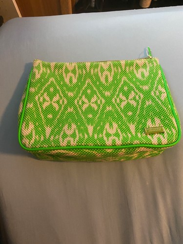 Stephanie Johnson Green Cosmetic Travel Bag (C2) | eBay