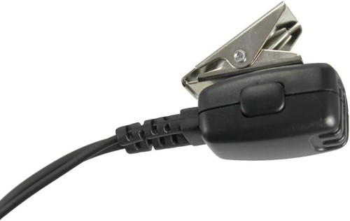 1-wire Surveillance Earpiece PTT Mic for Icom IC-02AT IC-03AT IC-04AT ...