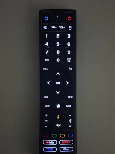 Genuine vSeeBox Backlit Remote Controller for: V3 Pro, V5 , Elite Mini ...