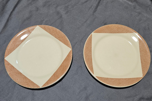 WALLACE CHINA TWEED DESERT WARE BREAD PLATES | eBay