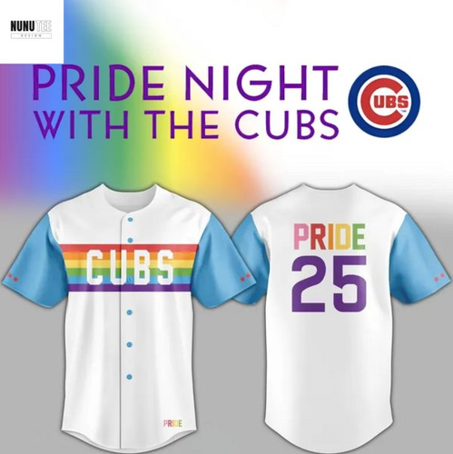 Yc Chicago Cub Pride Night Baseball Jersey For Fan | eBay