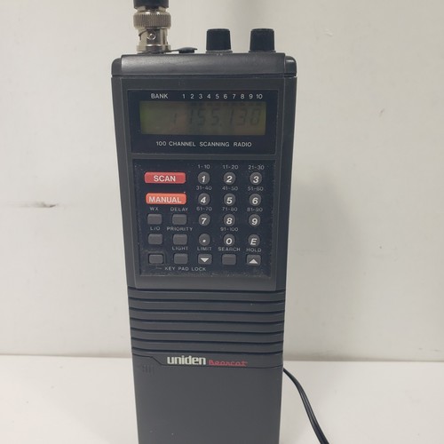 Uniden Bearcat Hand Held Scanner Radio Model BC100XLT w Antenna Read ...