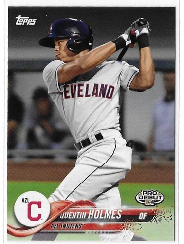 2018 Topps Pro Debut - Quentin Holmes #108 (RC) for sale online | eBay