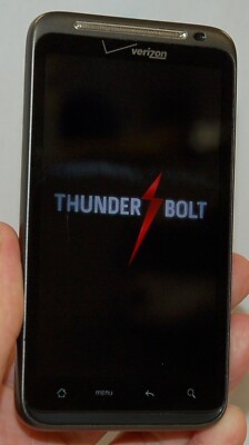 HTC Verizon Wireless Thunderbolt ADR6400 Android Smartphone 4G LTE 8GB ...