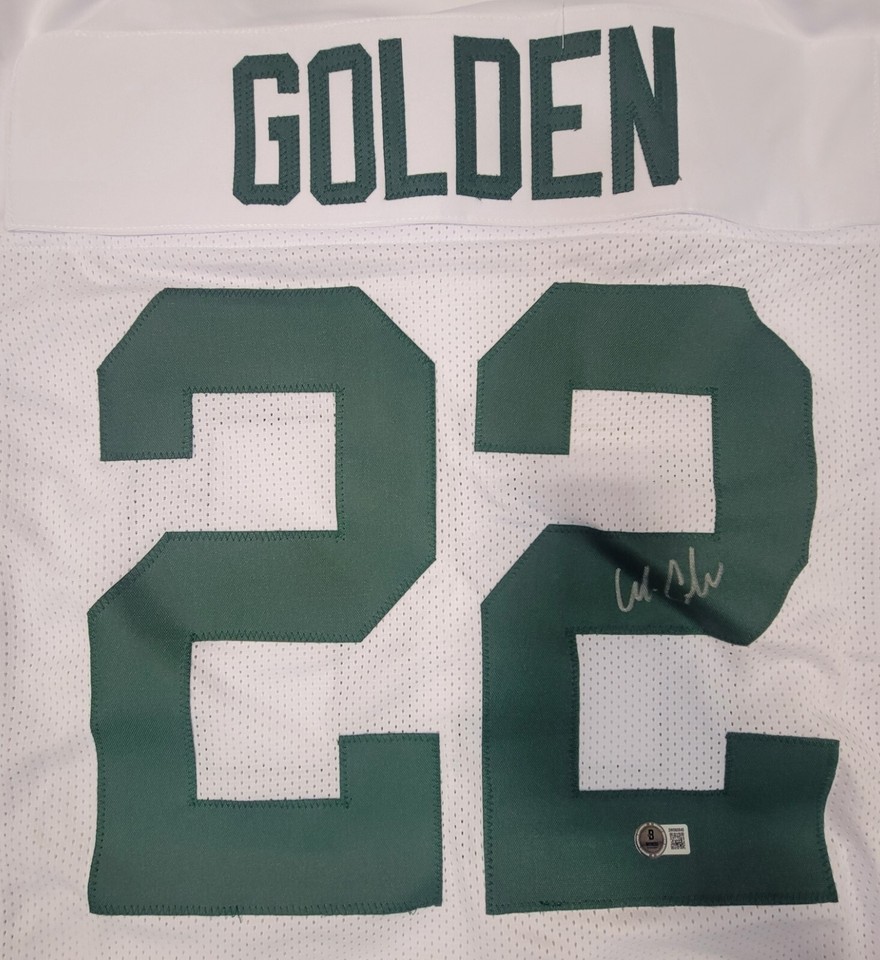 MATTHEW GOLDEN AUTOGRAPHED SIGNED PRO STYLE CUSTOM XL JERSEY W/ BECKETT ...