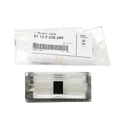 Lichtscheibe der Kennzeichenleuchte Abdeckung 3er E46 original BMW ...