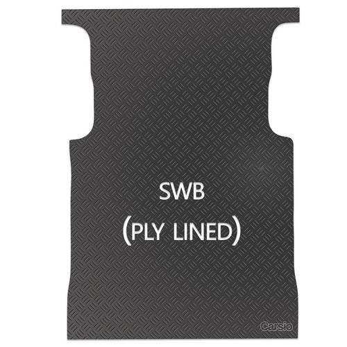 Tailored Rubber Van Rear Liner Mat FOR Ford Transit Connect SWB 2014 to ...