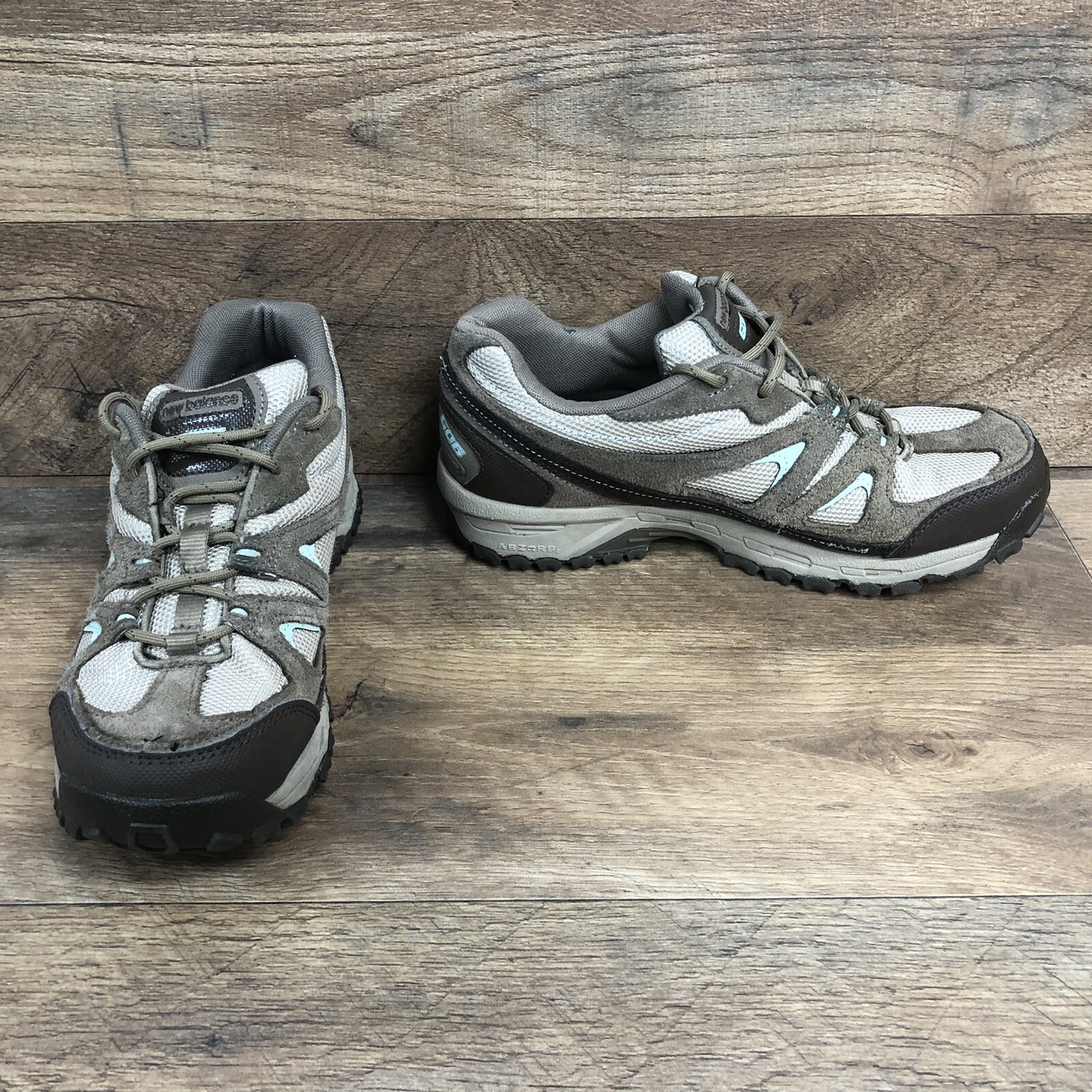 New Balance 606 Womens Hiking Shoes Brown Suede Sneakers Size 8 ...