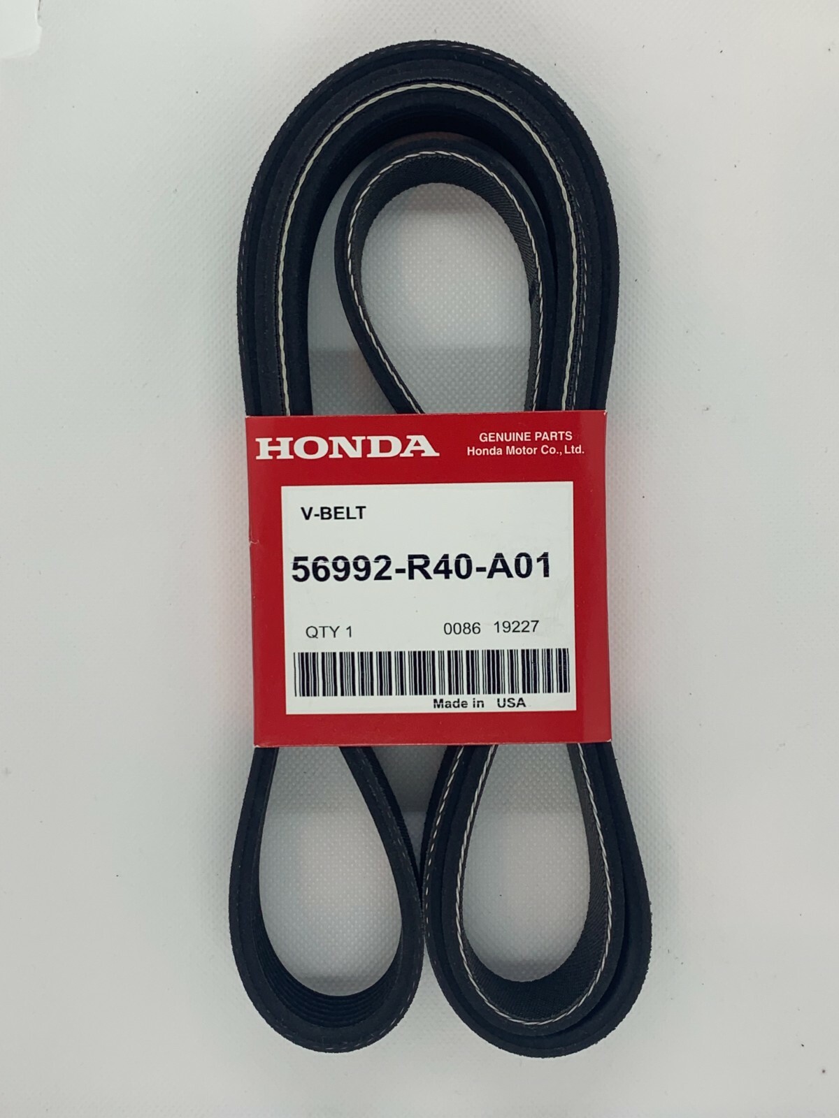 NEW OEM Honda 08-12 Accord Serpentine Drive Fan Belt GENUINE 56992-R40 ...