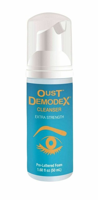 OCuSOFT Oust Demodex Extra Strength 50ml 1.76oz Foam Eyelid Cleanser ...
