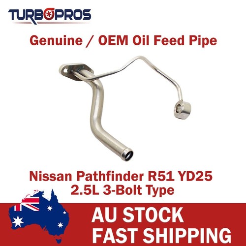 Genuine Turbo Oil Feed & Return Pipe For Nissan Pathfinder R51 YD25 2 ...