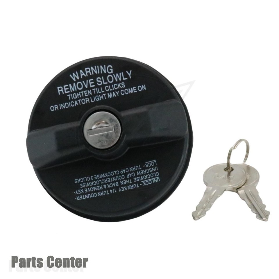 Locking Fuel Tank Filler Gas Cap with Keys Covers For Chevrolet GMC ...