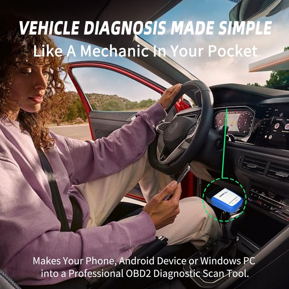 V-gate vLinker BM+ Bluetooth Pro OBD2 Scanner for Car Diagnostic Scan ...