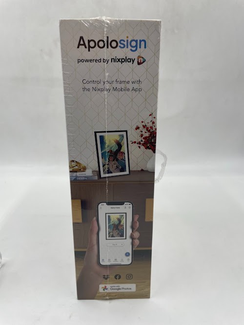 Apolosign 10.1” Touchscreen Smart Photo Frame – Wi-Fi, App Control ...