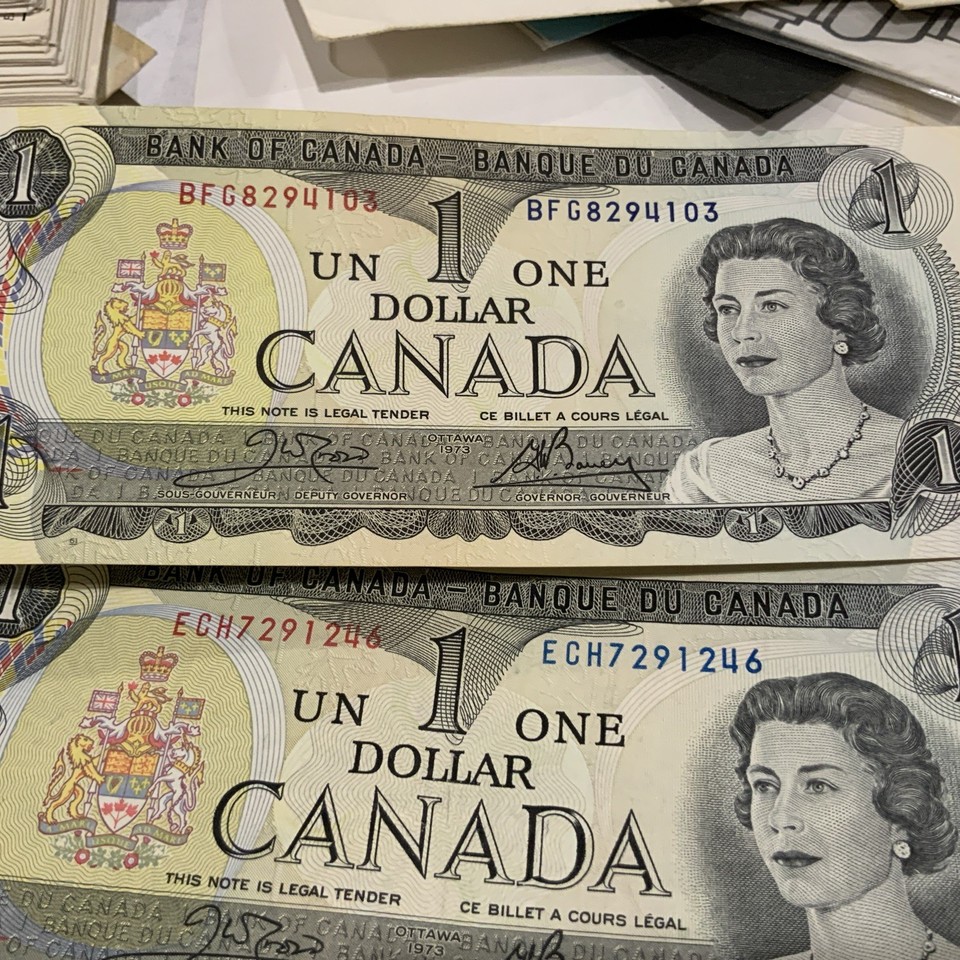 Canadian Paper Money X 6 Ones,Twos And A Five | eBay