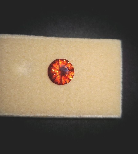 Portuguese Cut 5.18ct Mandarin Garnet Loose VVS w/ Appraisal World ...