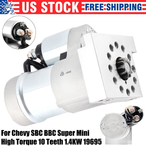 NEW SBC BBC SMALL & BIG BLOCK CHEVY MINI STARTER 305 350 454 19695 S114 ...