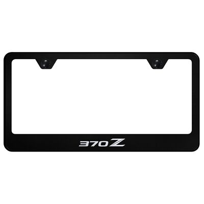 Nissan 370Z Laser Etched Logo Stainless Steel License Plate Frame | eBay
