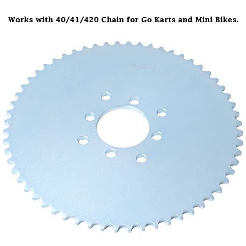 Go Kart Sprocket for 40/41/420 Chain 60 Tooth Sprocket for Go Karts and ...