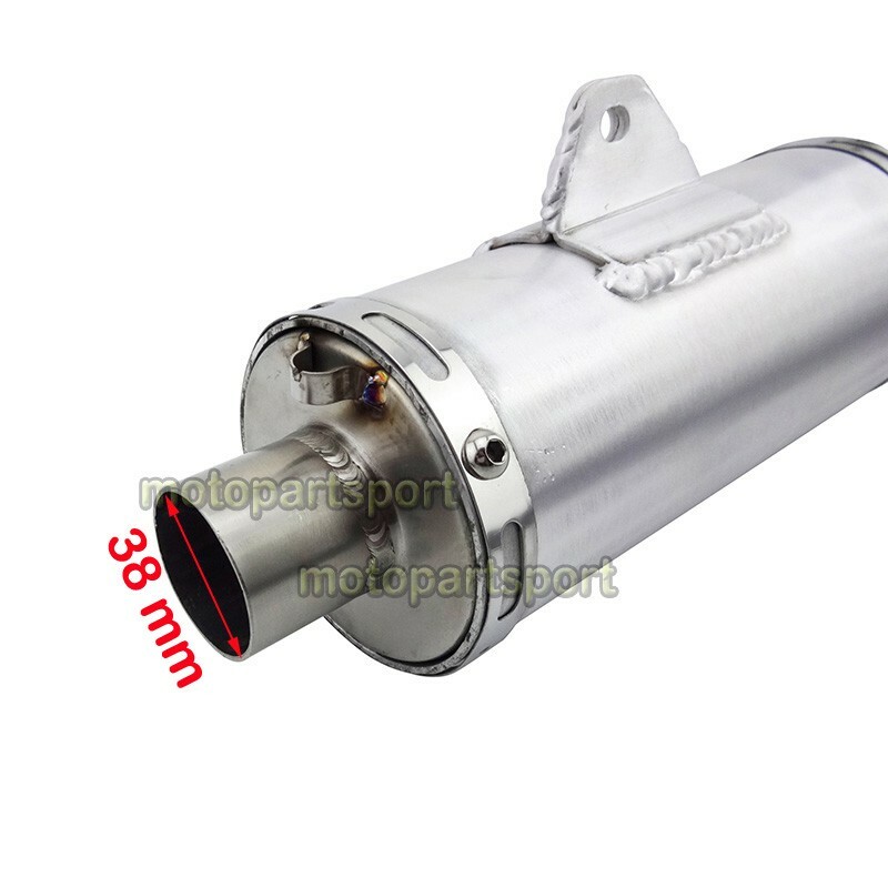 38mm Exhaust Muffler For 125cc 140cc 150cc 160 190 cc CRF50 KLX110 Pit ...