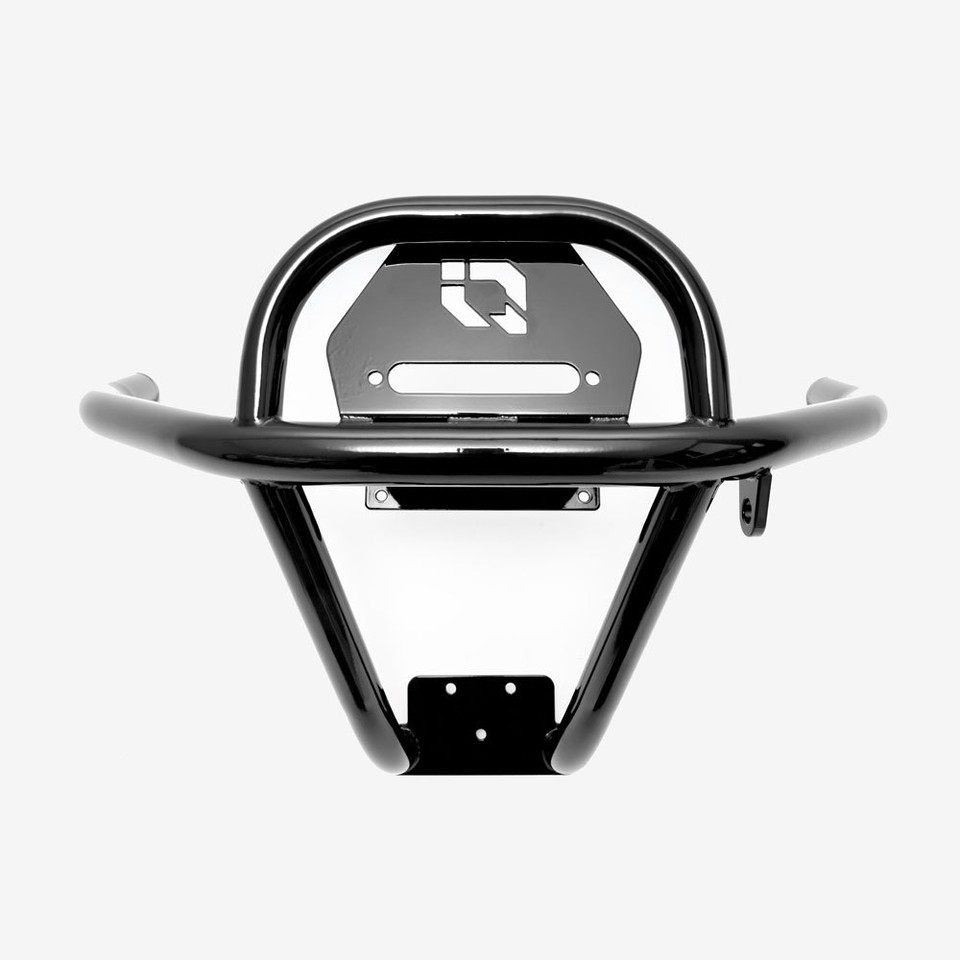 HMF Defender U4 Steel Black Front Bumper Guard Polaris RZR XP 1000 ...