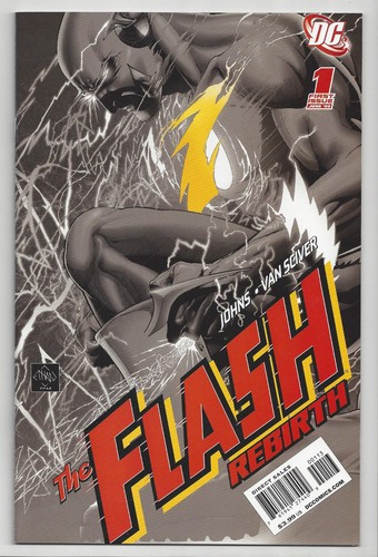 FLASH REBIRTH #1 VARIANT (3rd PRINT) DC UNIVERSE Batman Superman PRE 52 ...