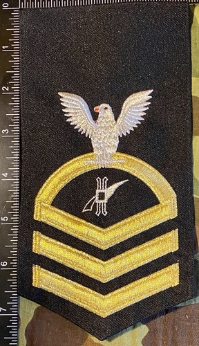 US Navy Gold Rate Legalman Chief Petty Officer rank Patch USN LNC | eBay