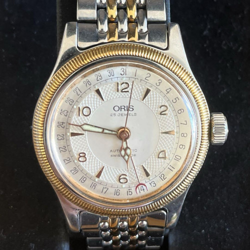 ORIS Pointer Date, skeleton back, one owner, automatic, comes with ...