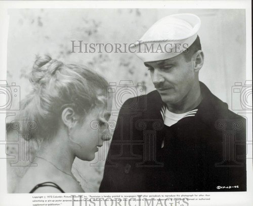 1973 Press Photo Carol Kane & Jack Nicholson in "The Last Detail" Movie ...