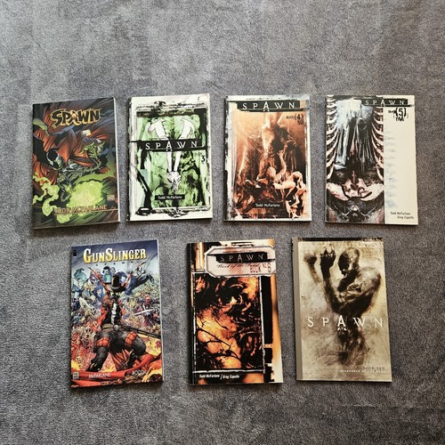 Spawn Graphic Novel 7 Book Lot Image Comics Todd McFarlane Gunslinger | eBay