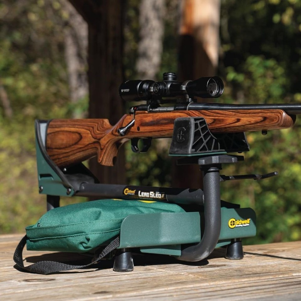 Caldwell Lead Sled 3 Adjustable Ambidextrous Recoil Reducing Rifle ...