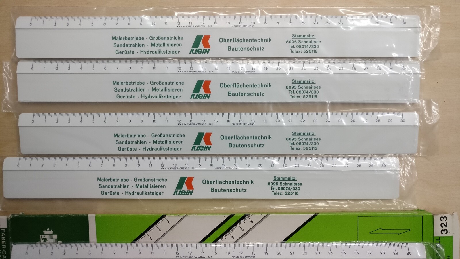 5 pcs "Z ruler" Faber Castell Precision Scales 323 escalas mabstabe in ...