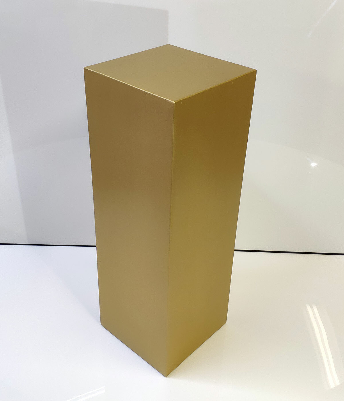 25" Tall GOLD Display Pedestal Stand Riser Column Pillar - Weddings ...