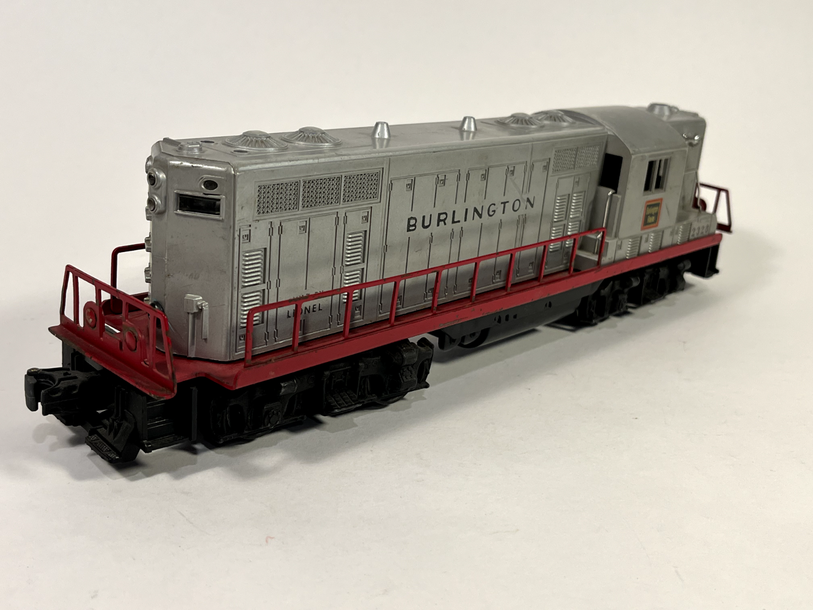 Lionel 2328 Burlington GP-7 Diesel Locomotive, WORKS!, in Repro box ...
