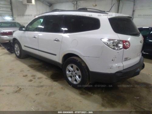 2009 CHEVY TRAVERSE DRIVER LEFT REAR SIDE DOOR ASSY OLYMPIC WHITE PAINT ...