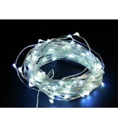 Chain Lights Christmas 300 LED 30mt Fixed Wire Copper 30 Flash ...
